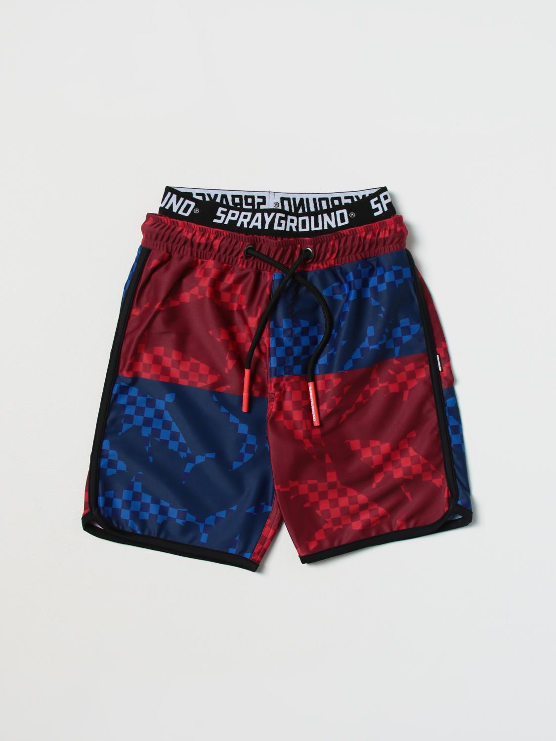 SPRAYGROUND: Swimsuit kids - Black | Sprayground swimsuit SPY404 online ...