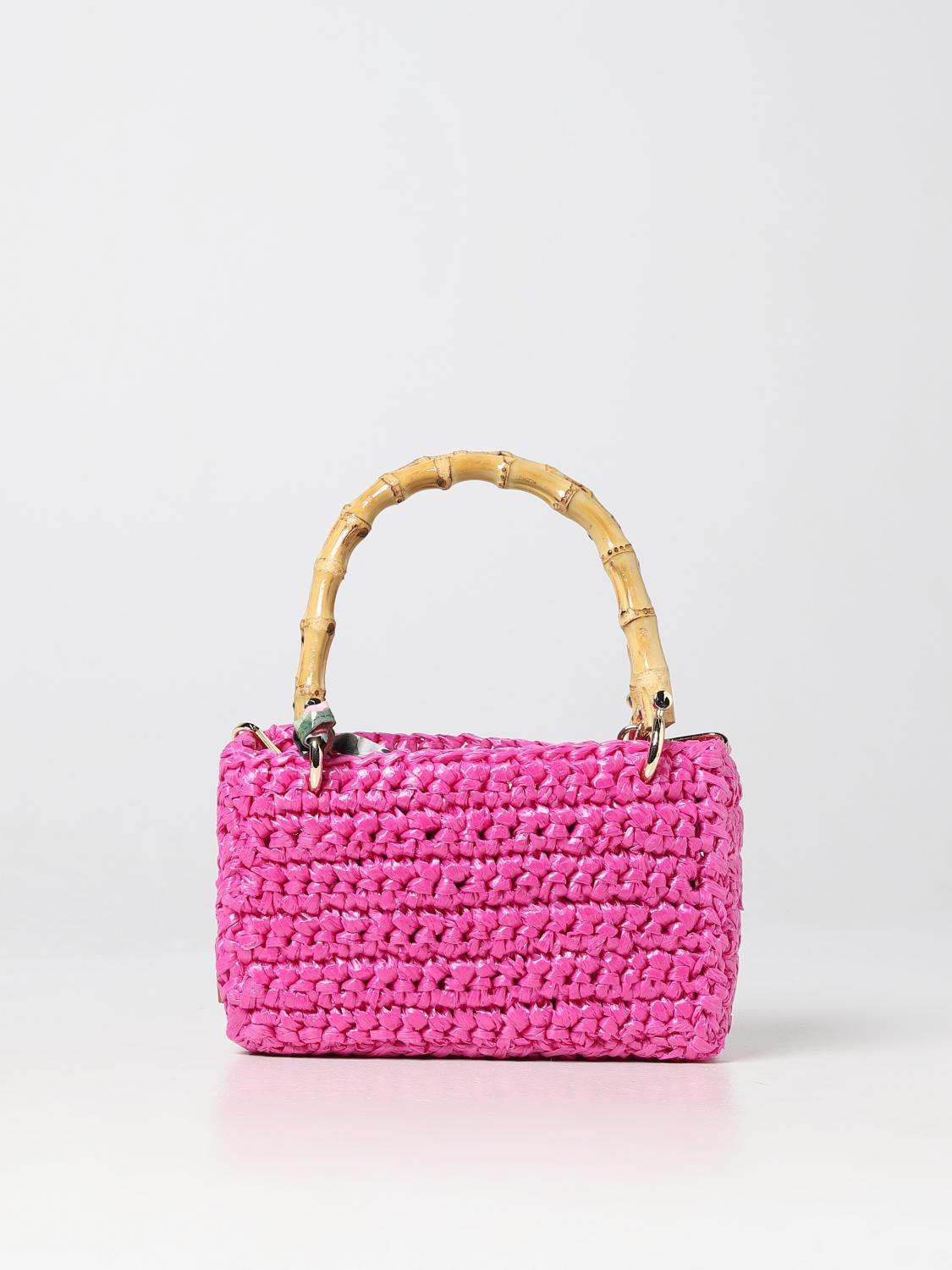 CHICA: Shoulder bag woman - Fuchsia | Chica handbag METEORA online at ...