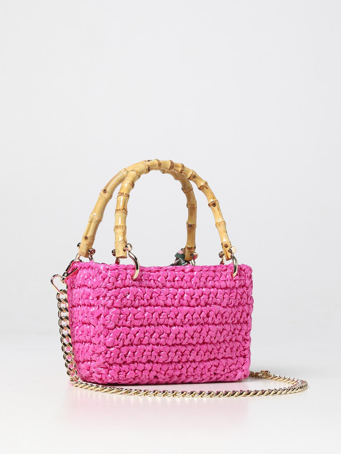 CHICA: Shoulder bag woman - Fuchsia | Chica handbag METEORA online at ...