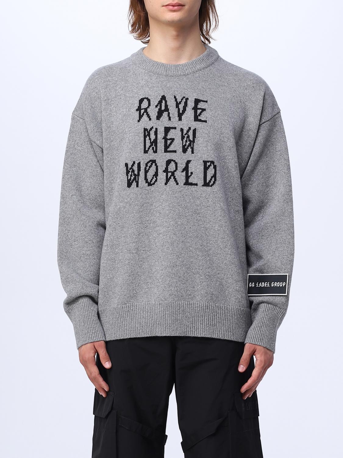 44 LABEL GROUP: Sweater men - Grey | 44 Label Group sweater ...