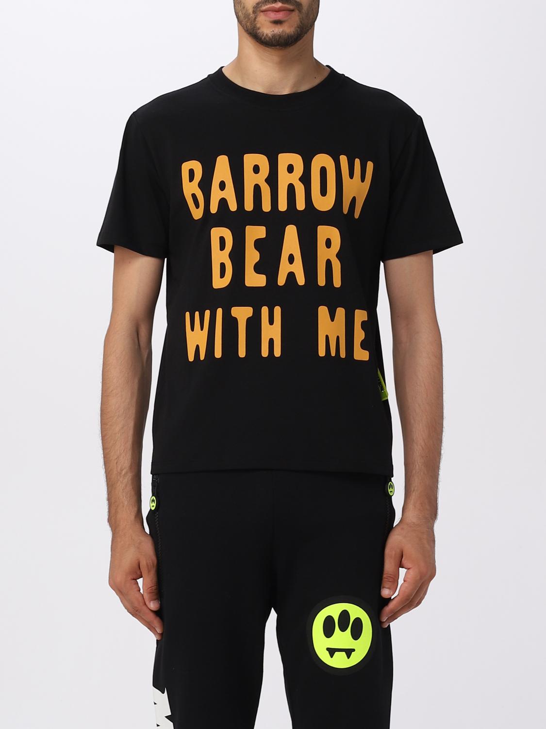 BARROW: T-shirt men - Black | Barrow t-shirt F3BWUATH130 online at ...