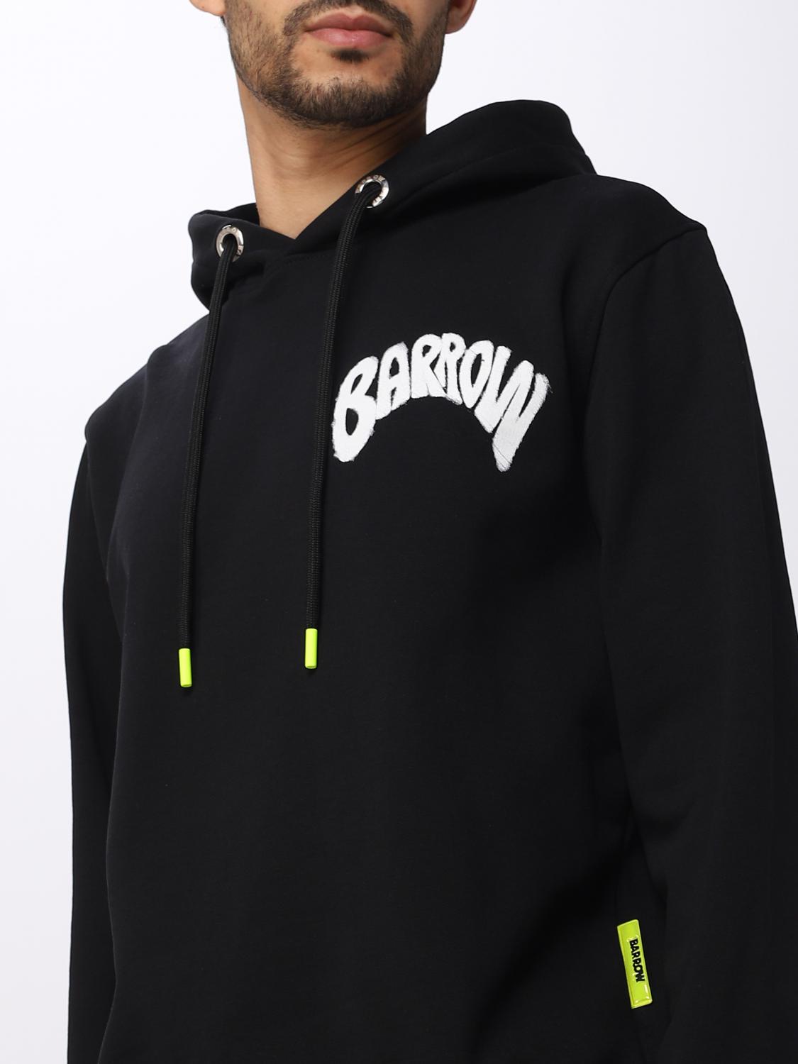 Barrow Sweatshirt men - Black | F3BWUAHS134 | GIGLIO.COM