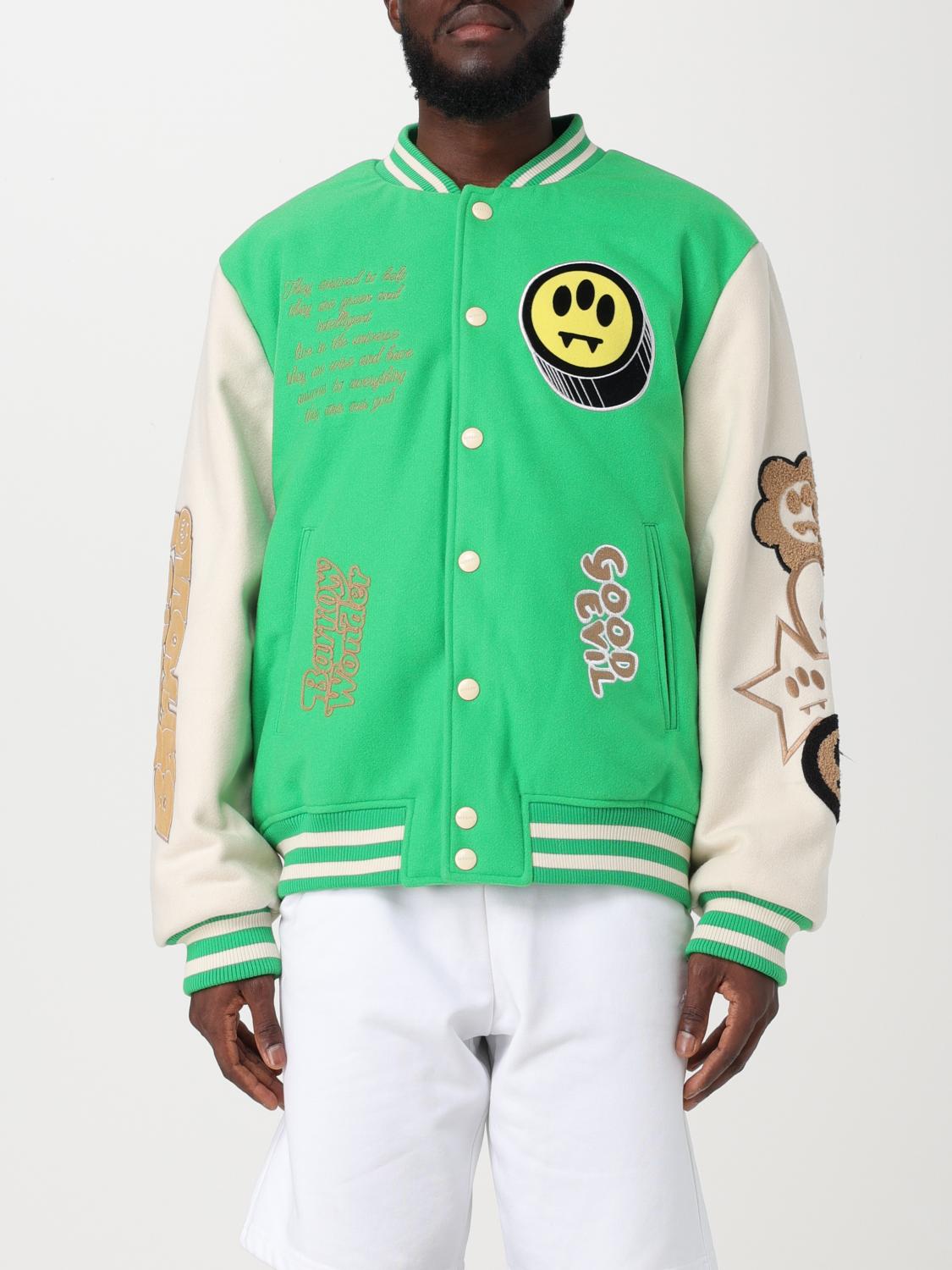 BARROW: Jacket men - Green | Barrow jacket F3BWUABO020 online at GIGLIO.COM