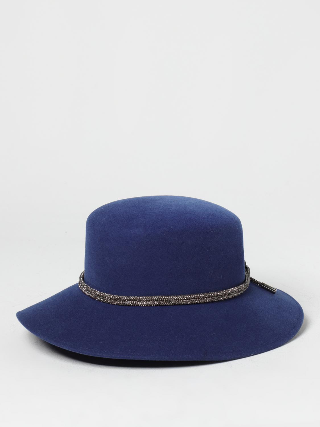 BORSALINO: Hat woman - Royal Blue | Borsalino hat 450001 online at ...