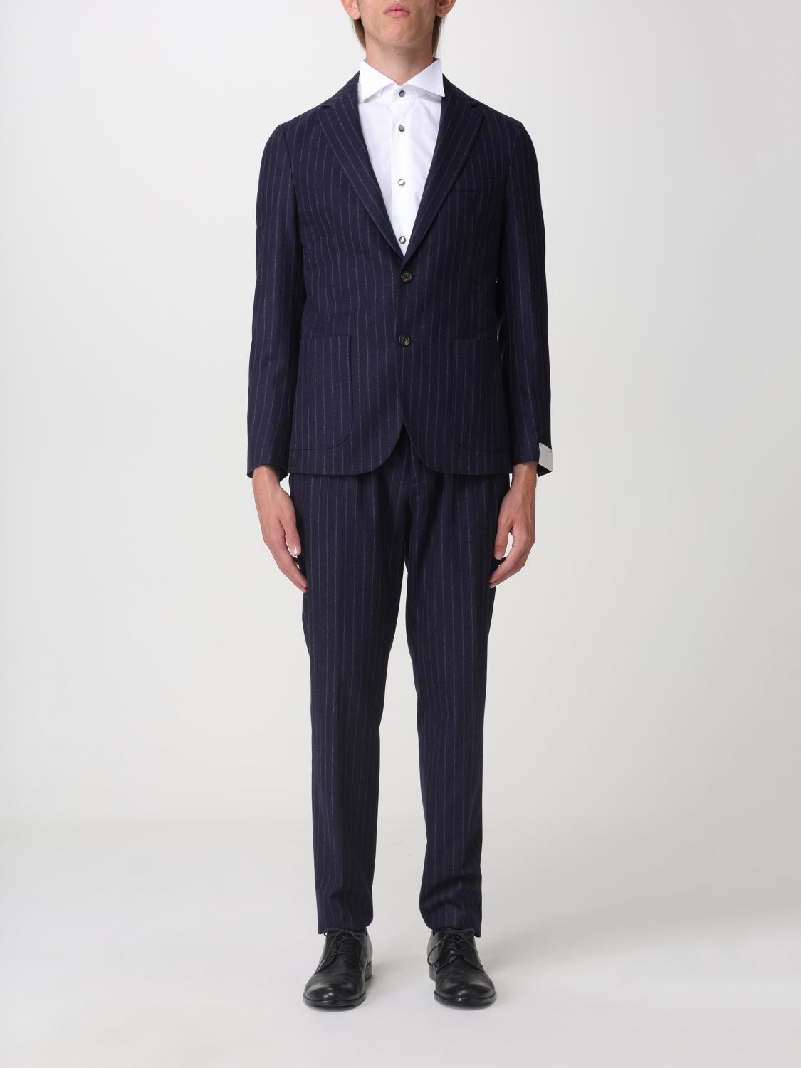 ELEVENTY: Suit men - Blue | Eleventy suit H70ABUB02TES0H026 online at ...