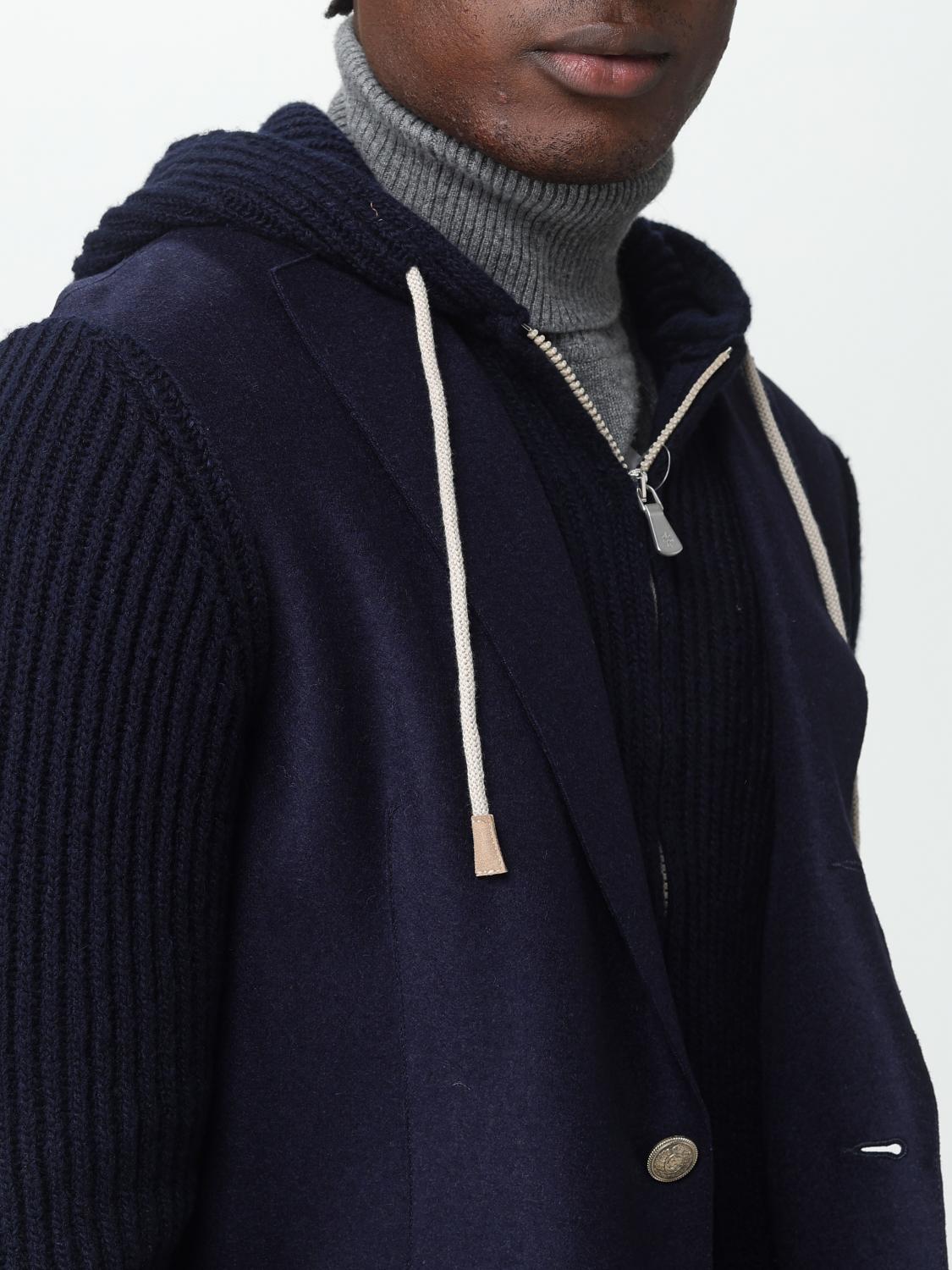 ELEVENTY: Jacket men - Blue | Eleventy jacket H75GIAH06TES0H220 online ...