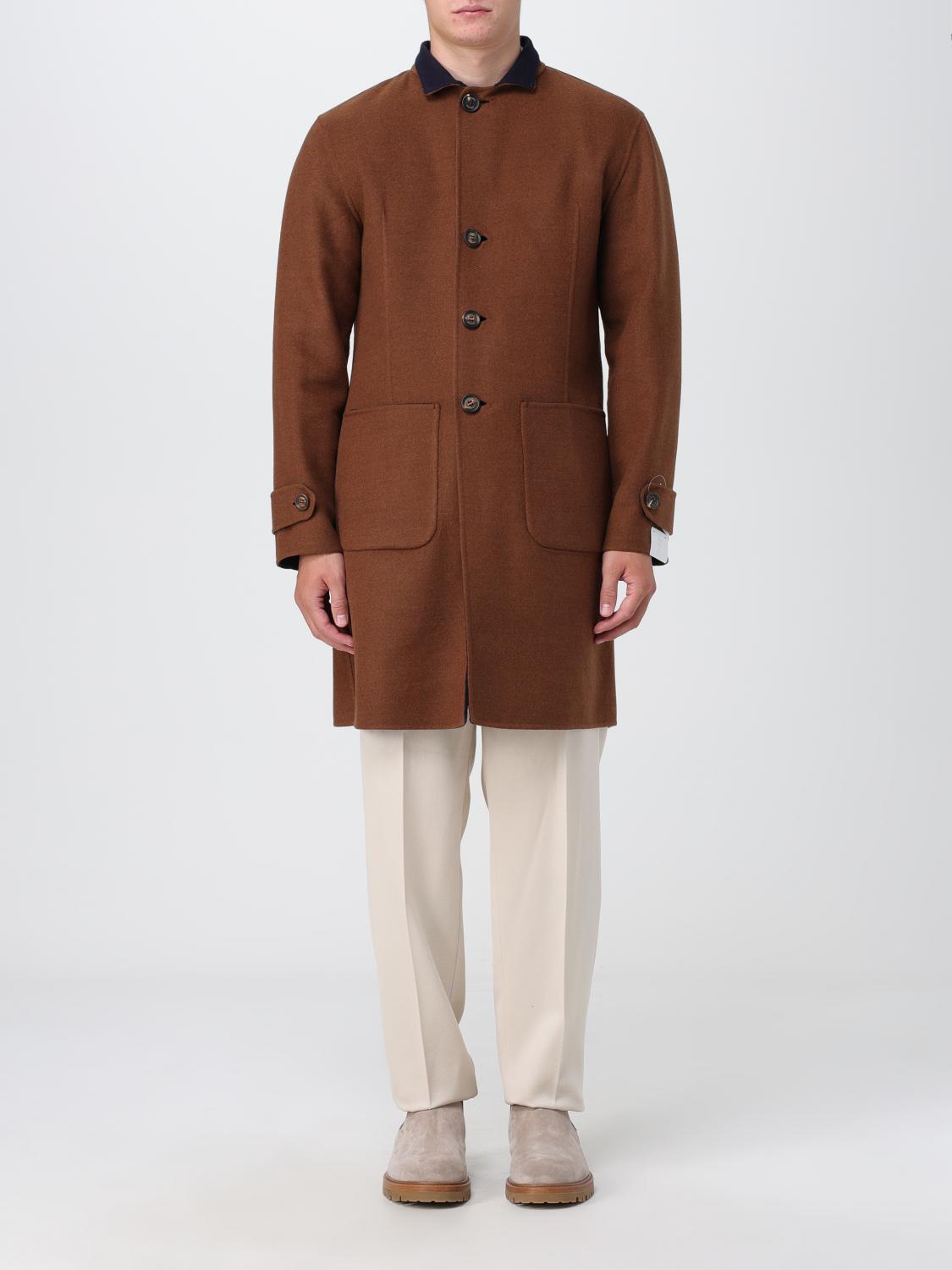 ELEVENTY: Coat men - Blue | Eleventy coat H75CAPH08TES0H019 online at ...