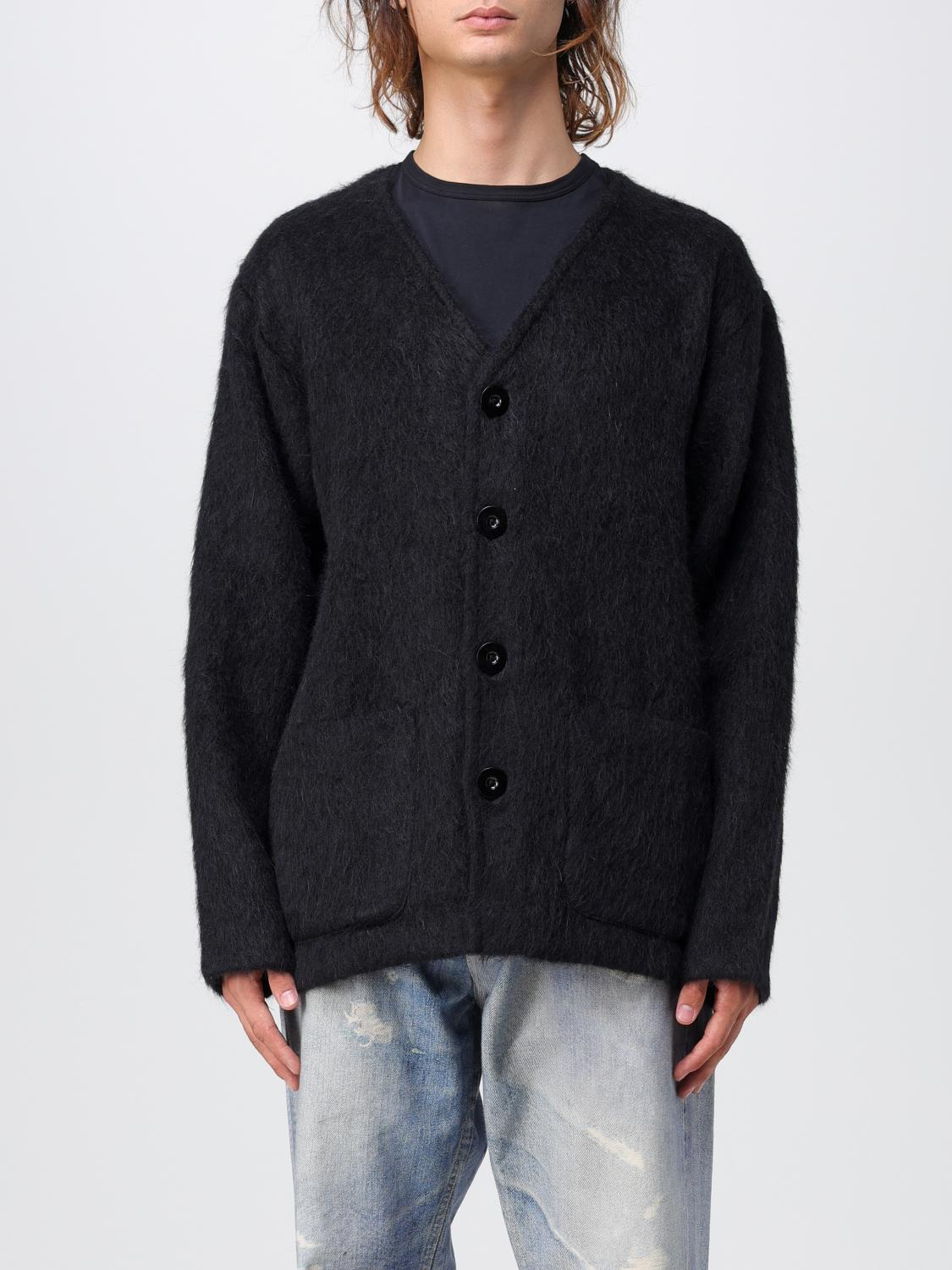 OUR LEGACY: Sweater men - Black | Our Legacy cardigan M4206CBM online ...