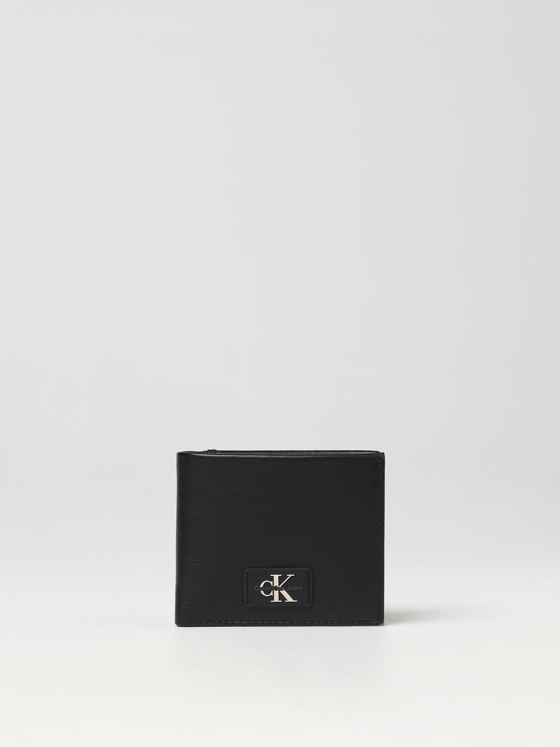 CALVIN KLEIN: Wallet men - Black | Calvin Klein wallet K50K510776 ...