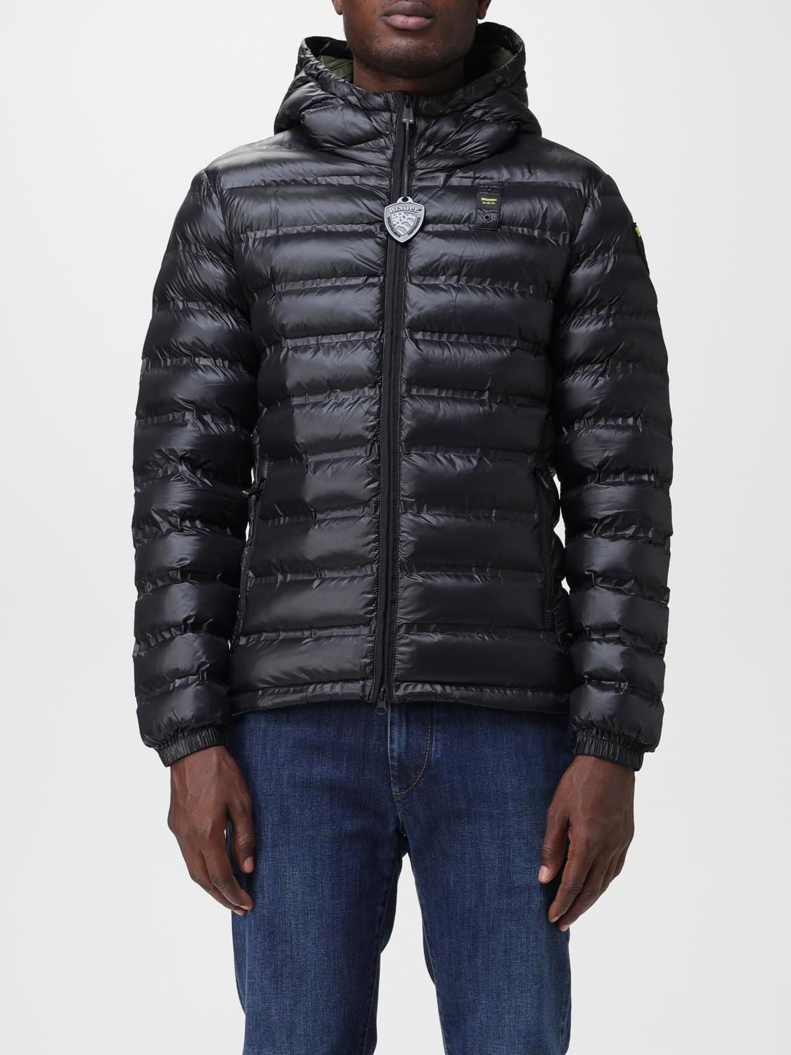 BLAUER: Jacket men - Black | Blauer jacket WBLUC02079006100 online at ...