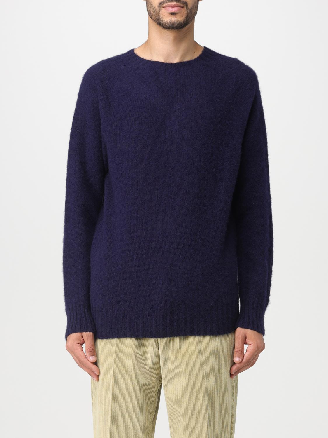 HOWLIN: Sweater men - Blue | Howlin sweater Birth Of The Cool online at ...
