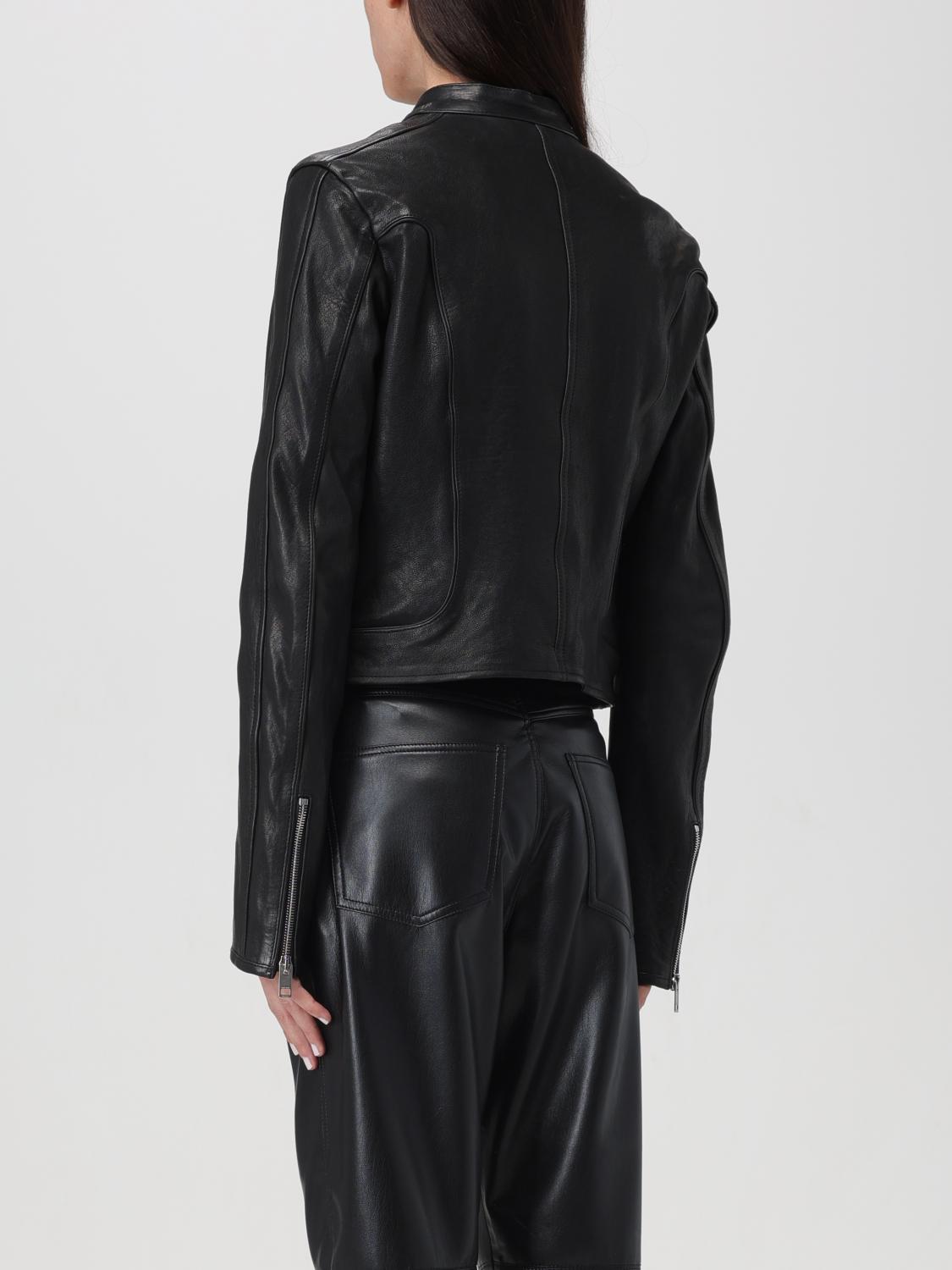 DIESEL: Jacket woman - Black | Diesel jacket A104090WFAQ online at ...