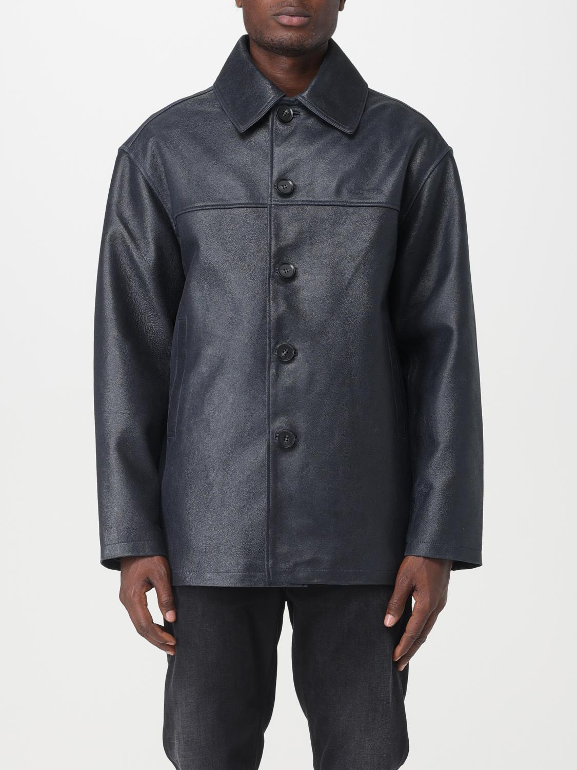 WOOD WOOD: Jacket men - Blue | Wood Wood jacket 12335902-9508 online at ...