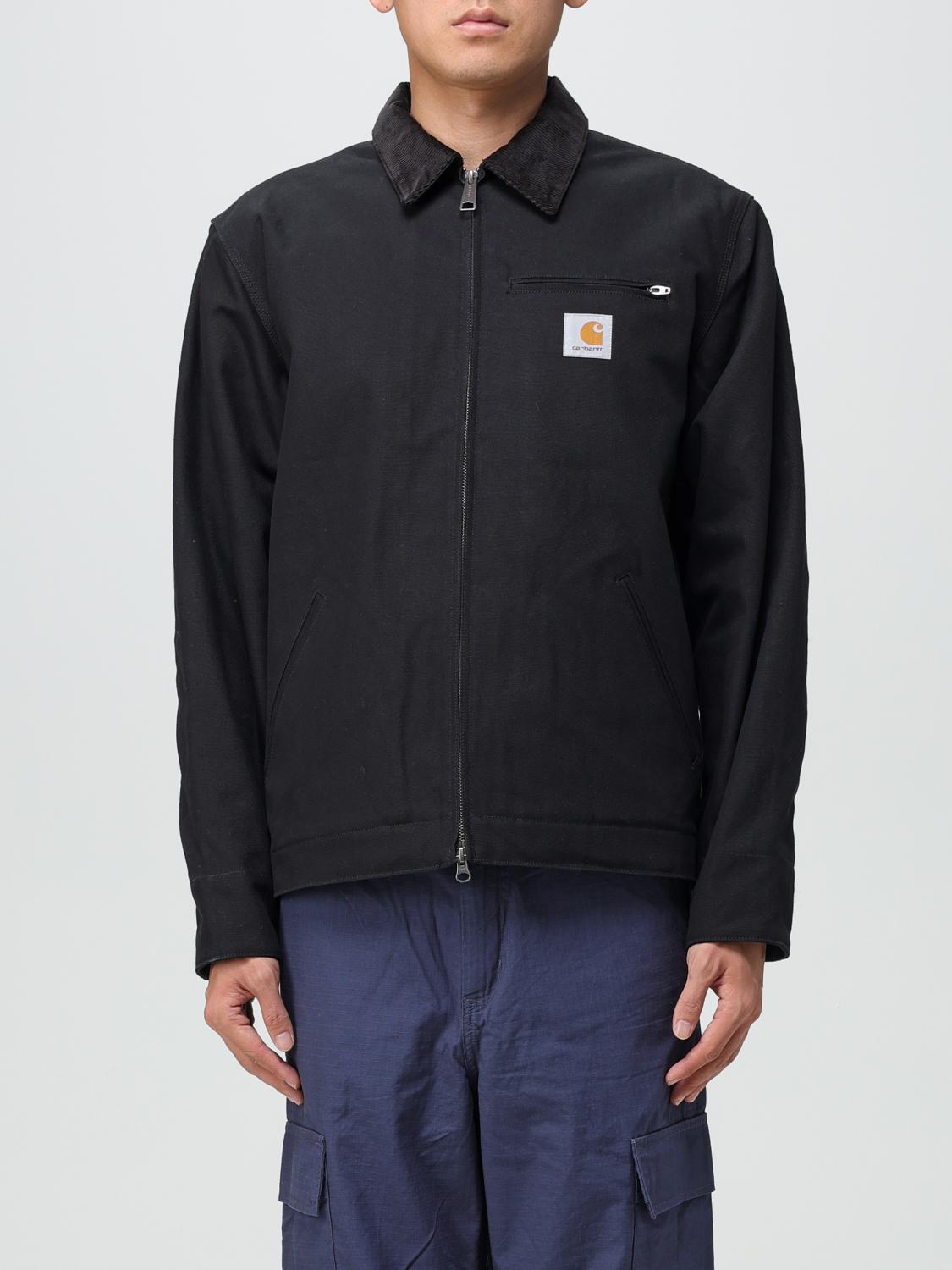 CARHARTT WIP: Jacket men - Black | Carhartt Wip jacket I015264 online ...