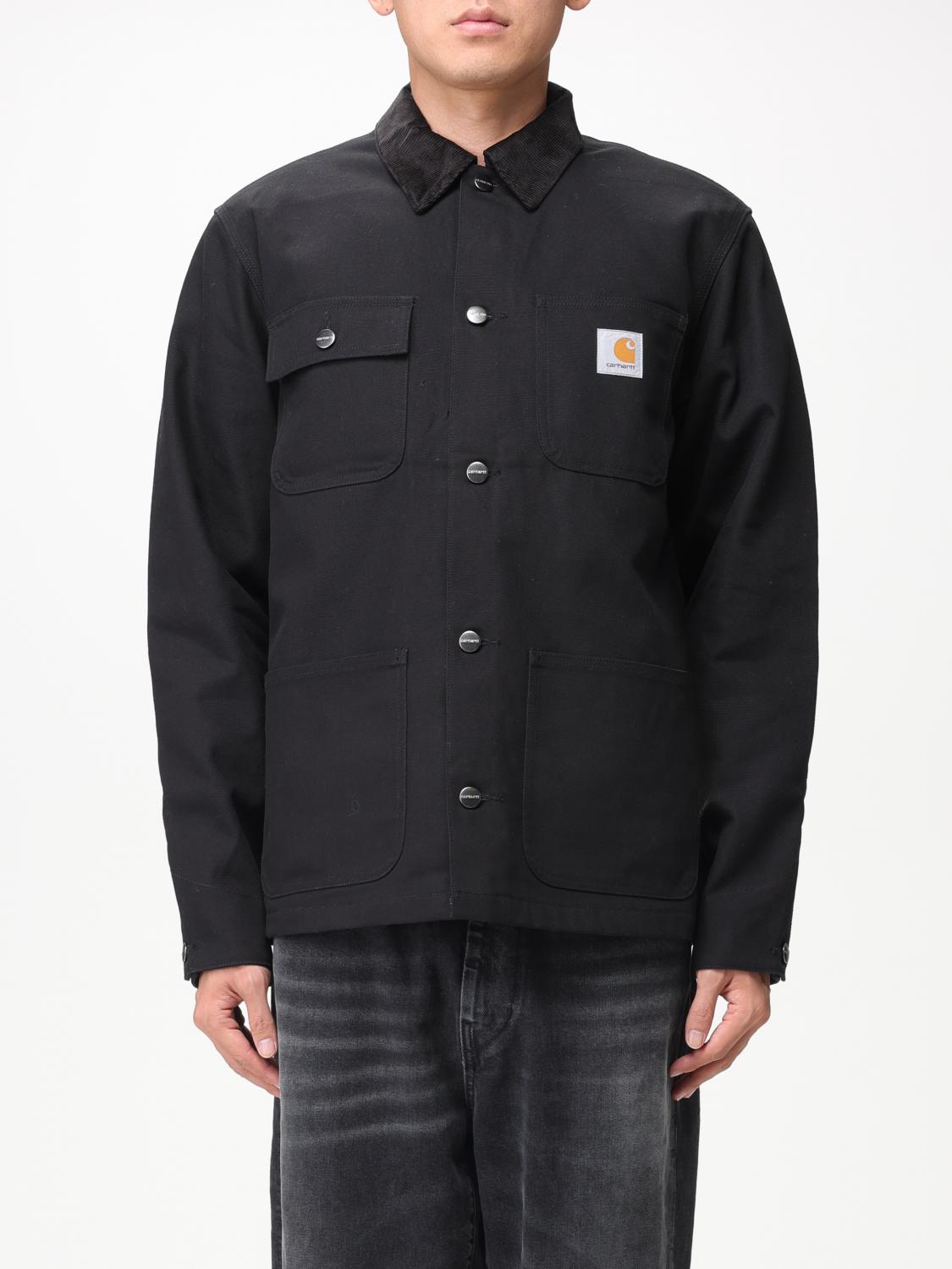 CARHARTT WIP: Jacket men - Black | Carhartt Wip jacket I015261 online ...