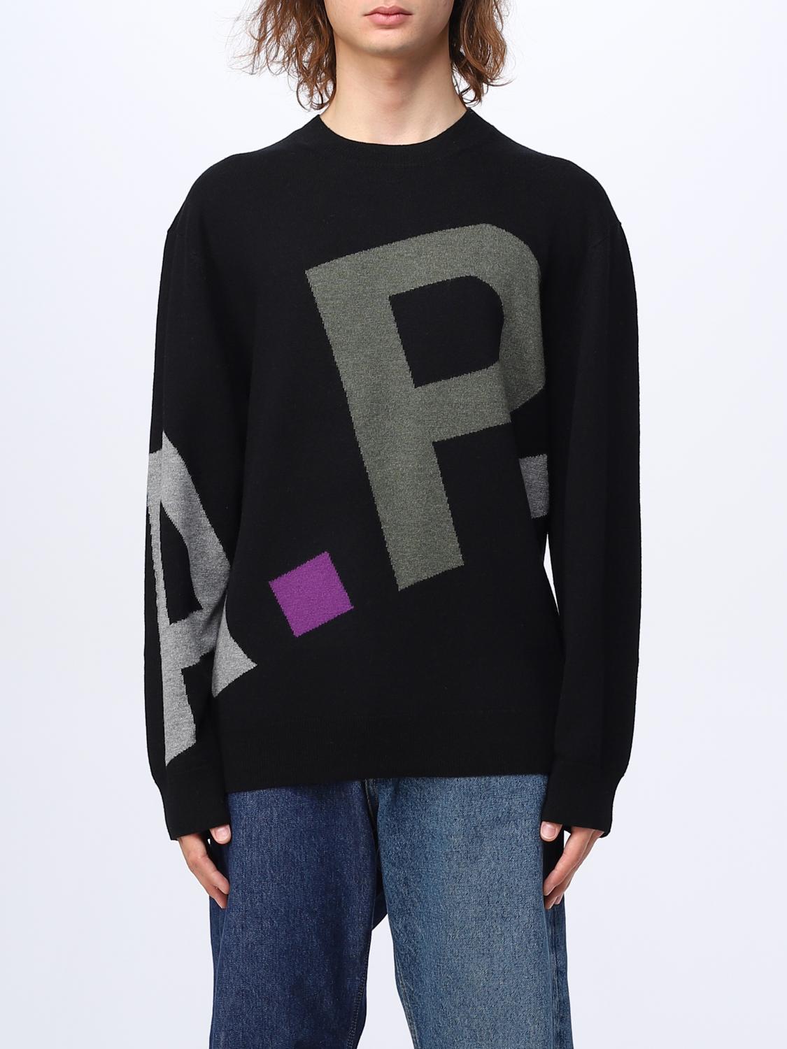 A.P.C.: Sweater men - Black | A.P.C. sweater WVBBXH23222 online at ...