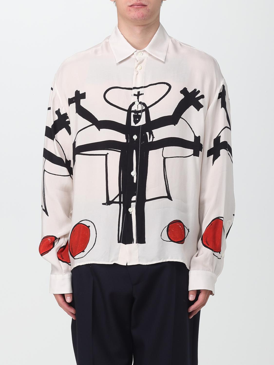 424: Shirt men - White | 424 shirt 35424E073236516 online at GIGLIO.COM