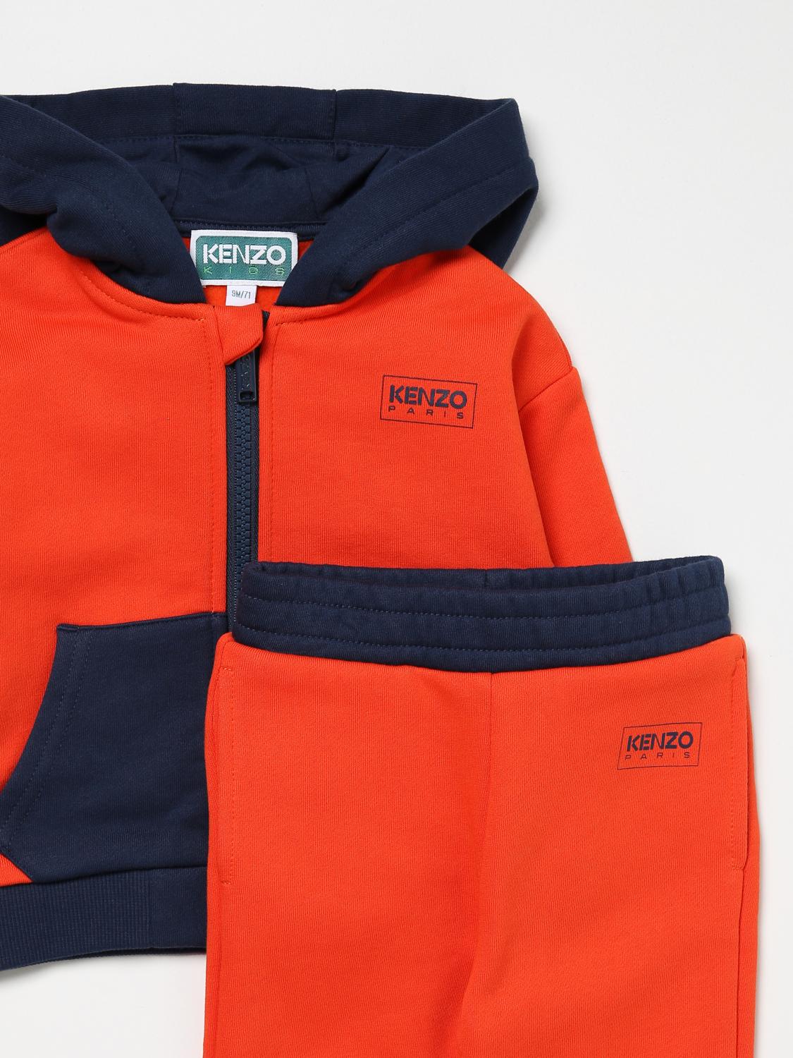 Kenzo Kids Tracksuits kids - Orange | K08067 | GIGLIO.COM