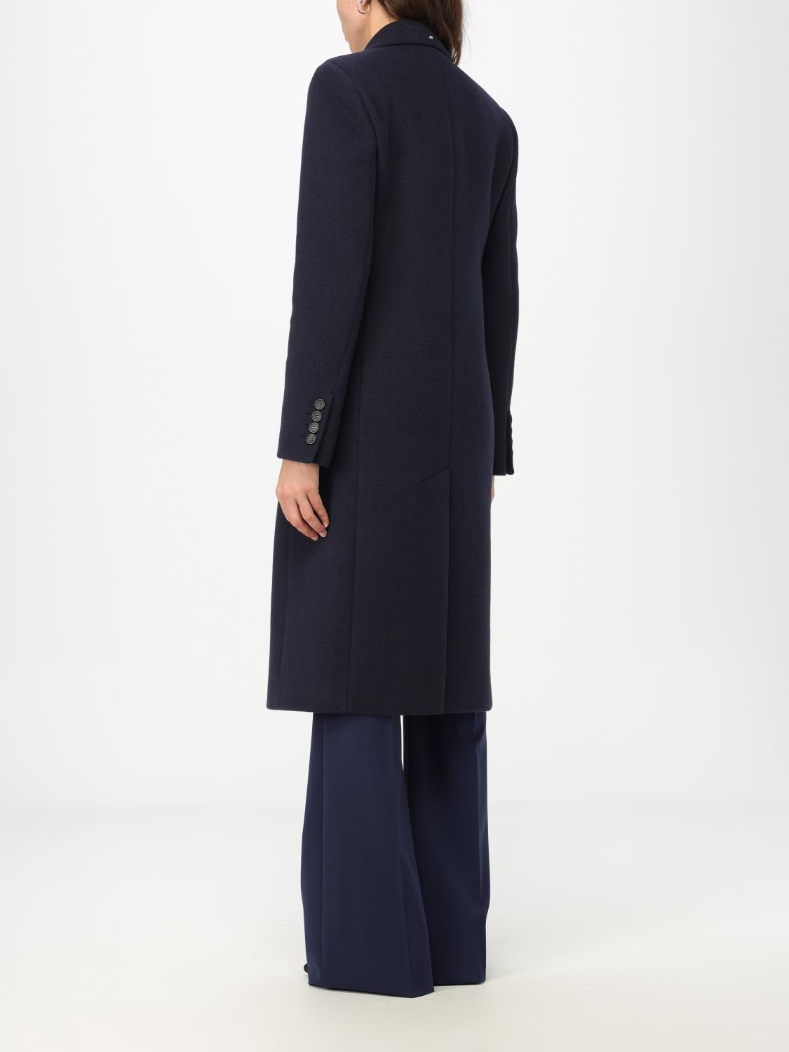 Sportmax coat in wool and cashmere blend - Navy | 2320160333600 ...