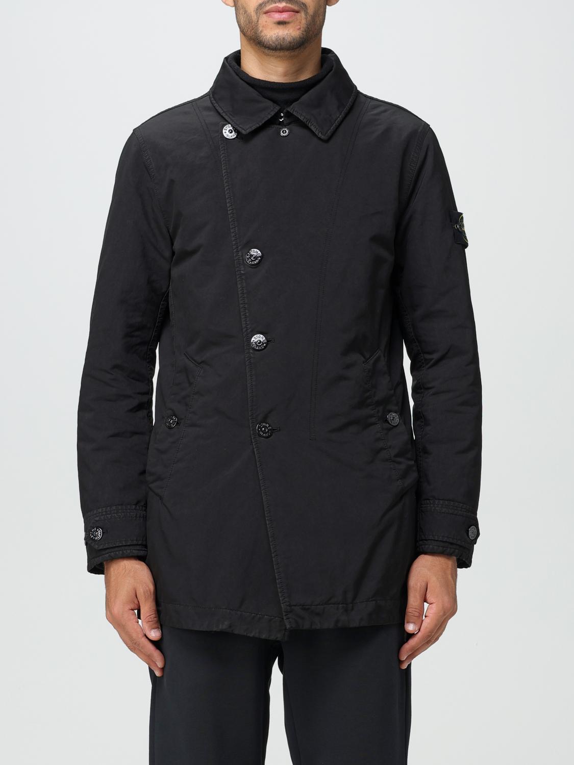 STONE ISLAND: Jacket men - Black | Stone Island jacket 42149 online at ...