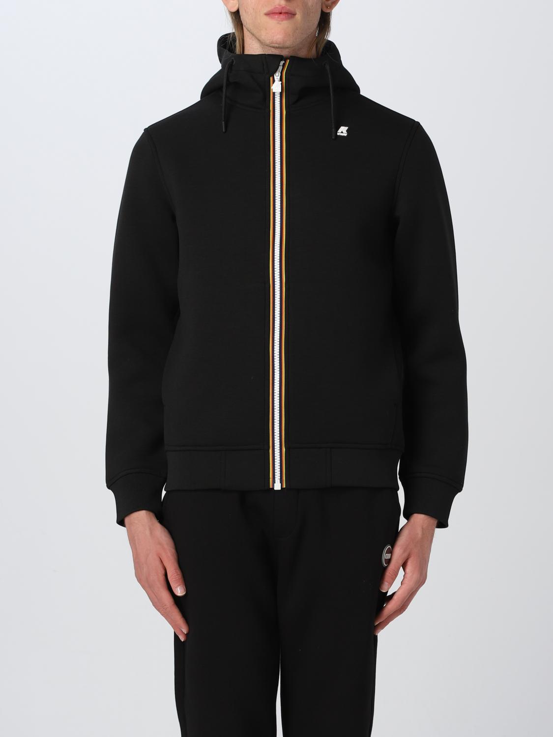 K-WAY: Sweatshirt men - Black | K-Way sweatshirt K21171W online at ...
