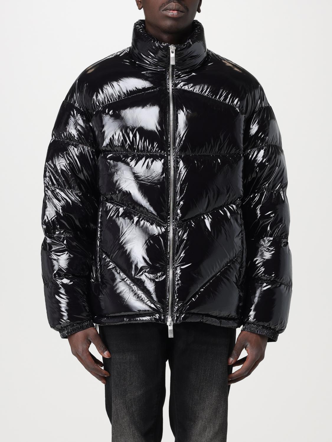 ARMANI EXCHANGE: Jacket men - Black | Armani Exchange jacket ...