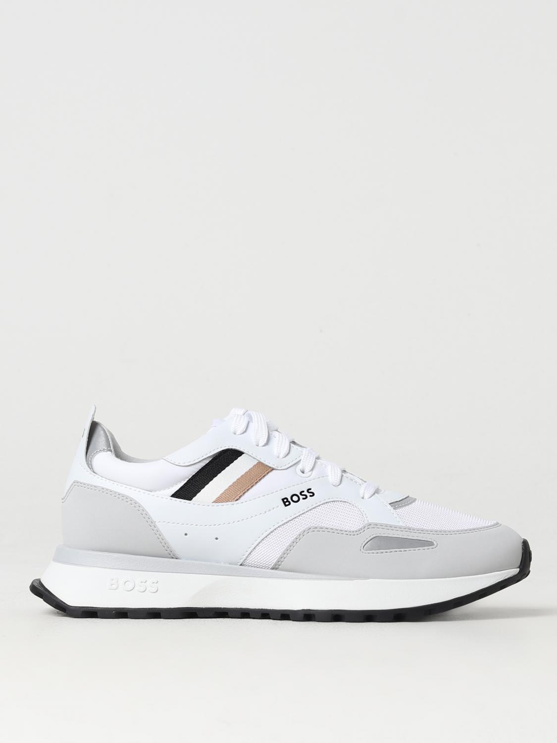 BOSS: Sneakers men - White | Boss sneakers 50498280 online at GIGLIO.COM