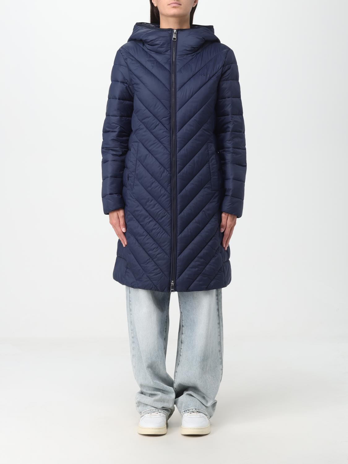 BOSS: Jacket woman - Blue | Boss jacket 50501170 online at GIGLIO.COM