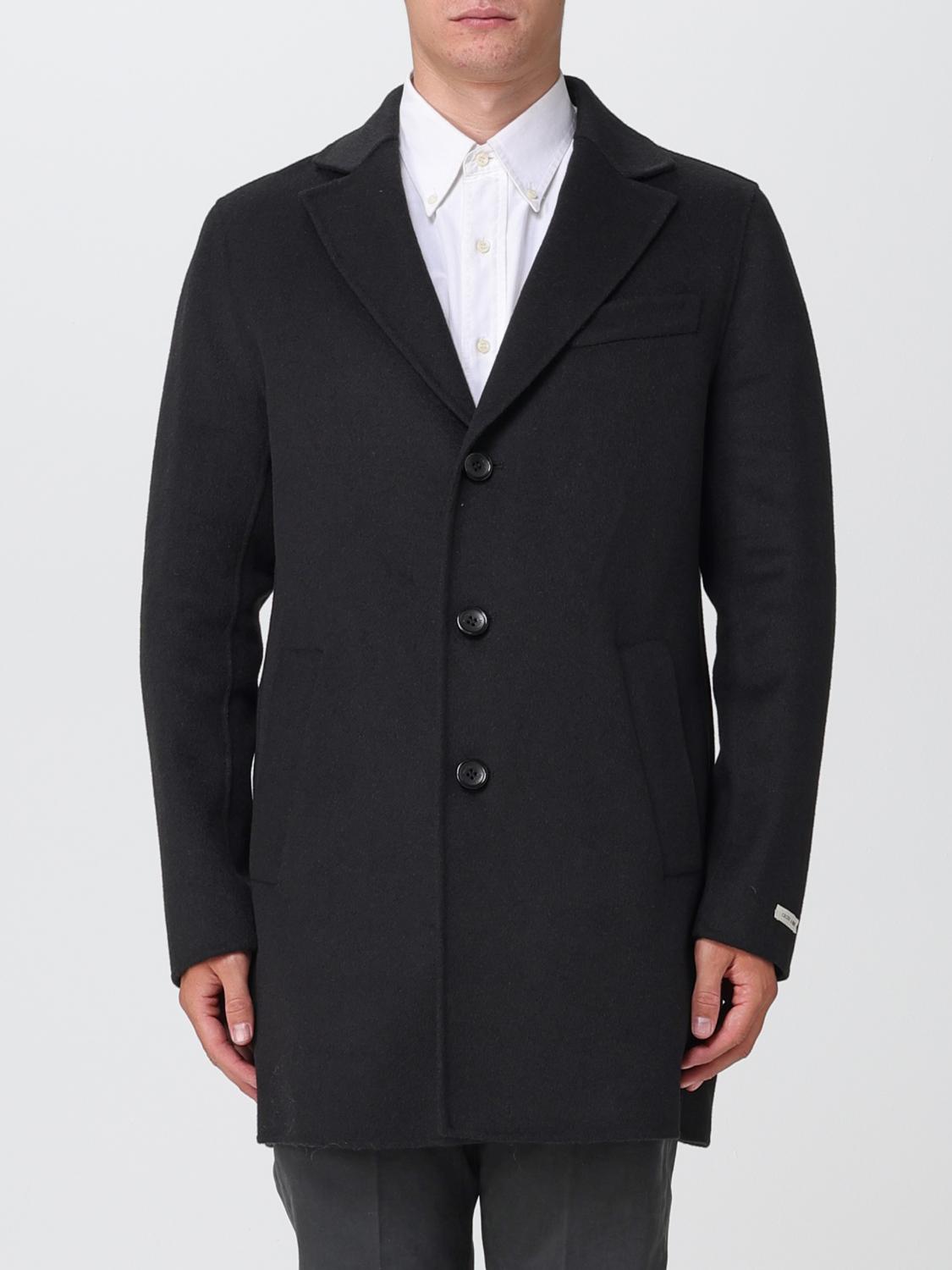 Palto' Coat men Palto' - Black | B31PUGERADOU | GIGLIO.COM