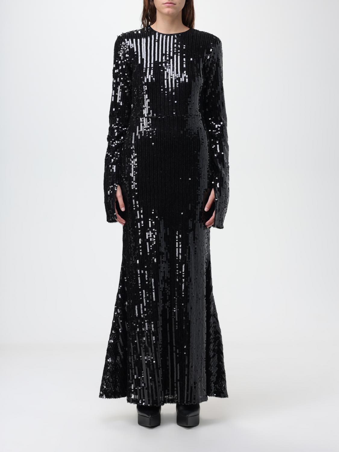 ROTATE: Dress woman - Black | Rotate dress 111349100 online at GIGLIO.COM