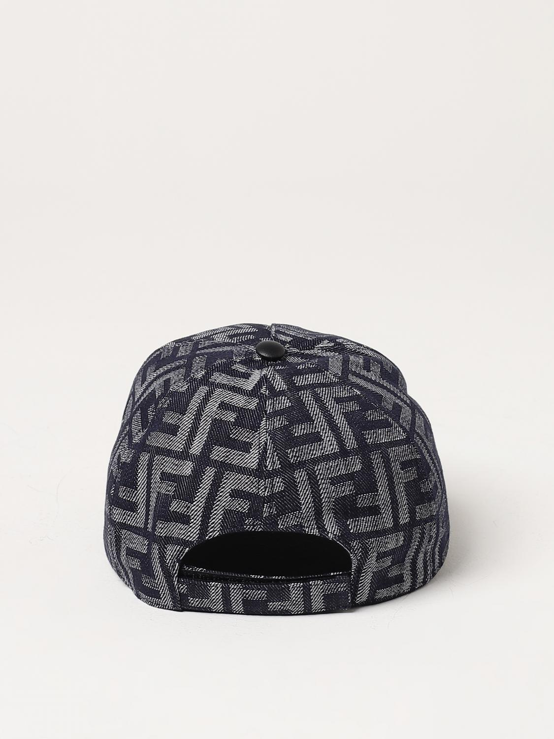 Fendi Hat men - Denim | FXQ768AN9H | GIGLIO.COM