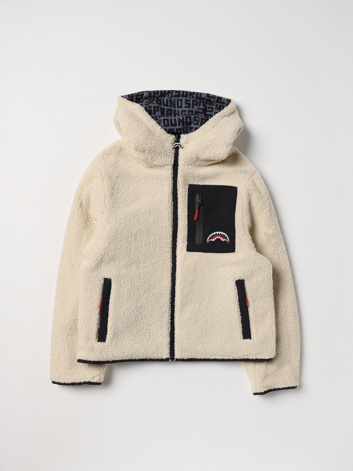 SPRAYGROUND: Jacket kids - Grey | Sprayground jacket SPY178 online at ...