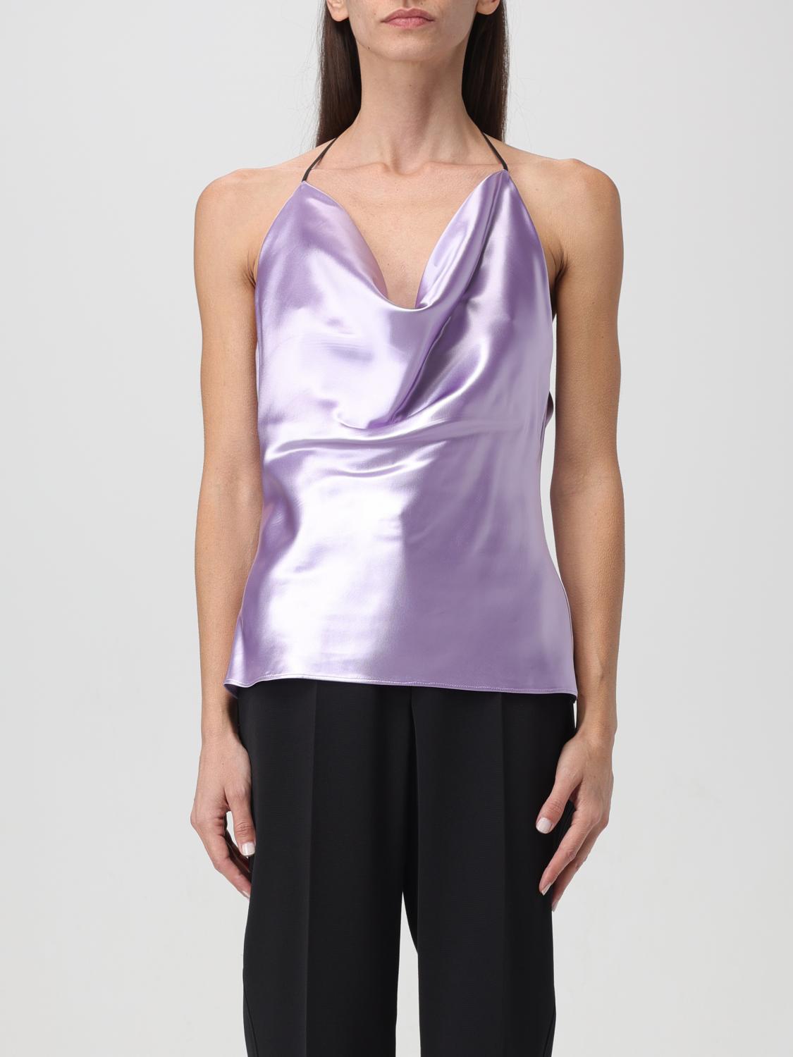 DEL CORE: Top woman - Lilac | Del Core top C1PT002632T0747 online at ...