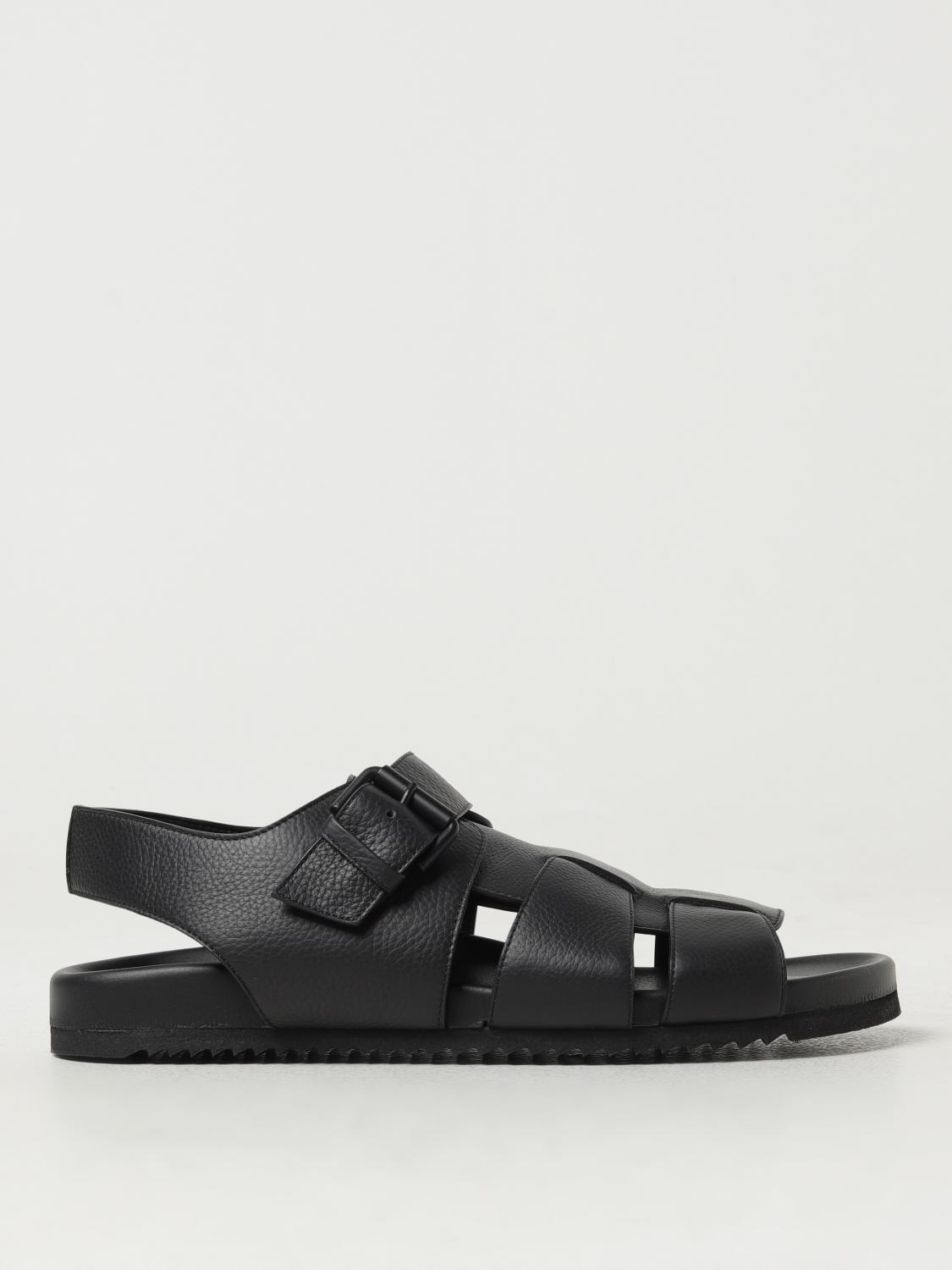 VIC MATIÉ: Shoes men - Black | Vic Matié sandals 1E8504UE46A010 online ...