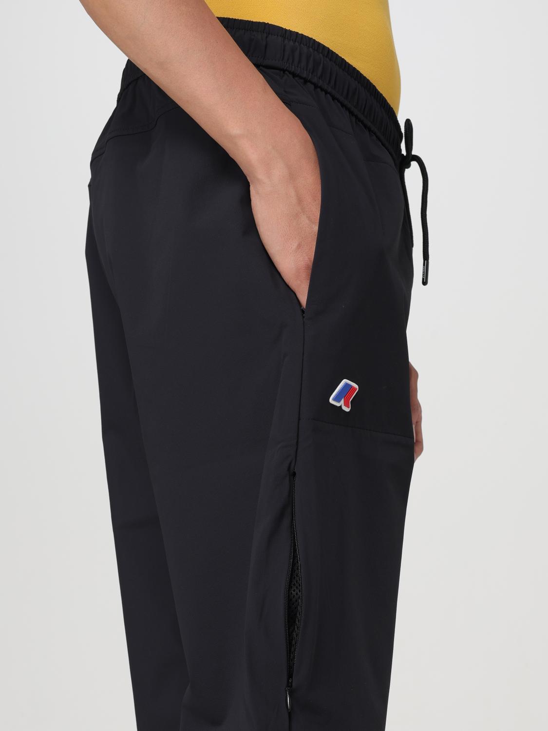 K-WAY: Pants men - Black | K-Way pants K2125BW online at GIGLIO.COM