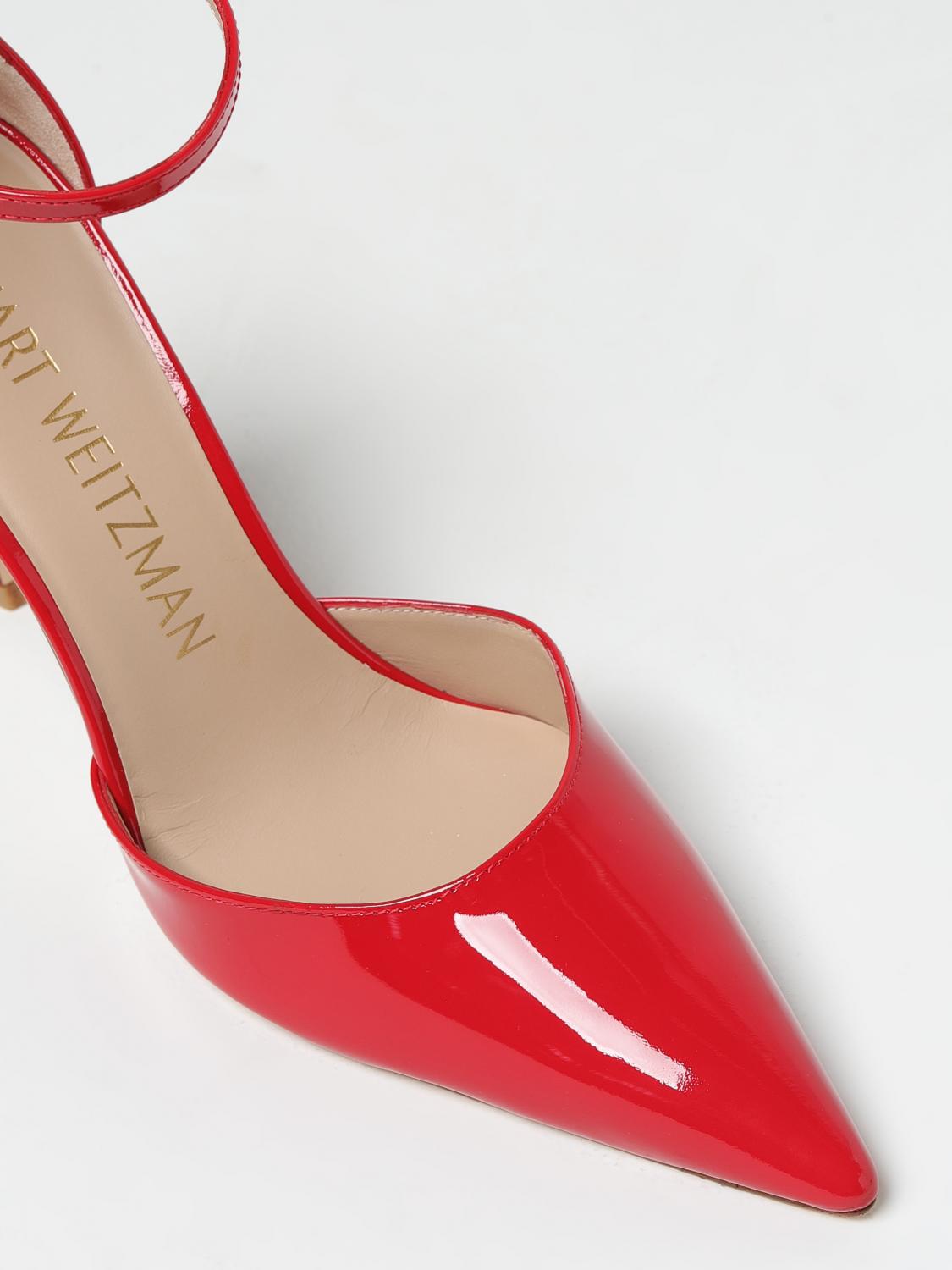STUART WEITZMAN: Shoes woman - Red | Stuart Weitzman high heel shoes ...