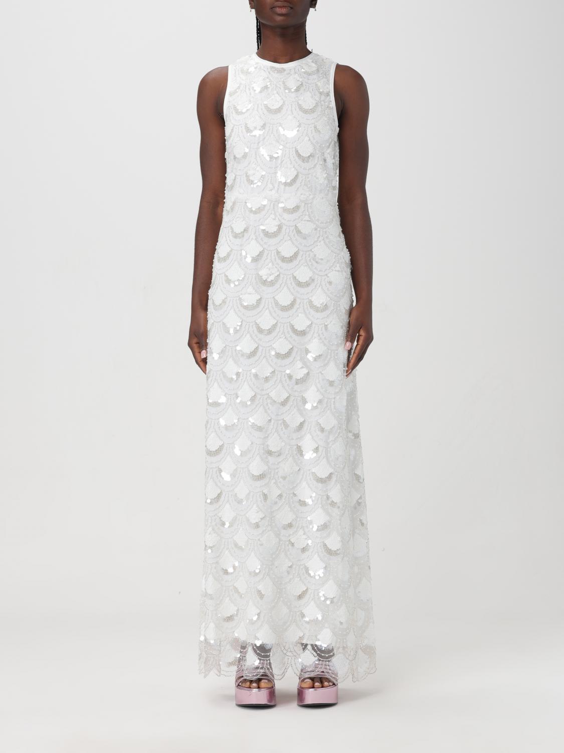 ROTATE: Dress woman - White | Rotate dress 1113522418 online at GIGLIO.COM