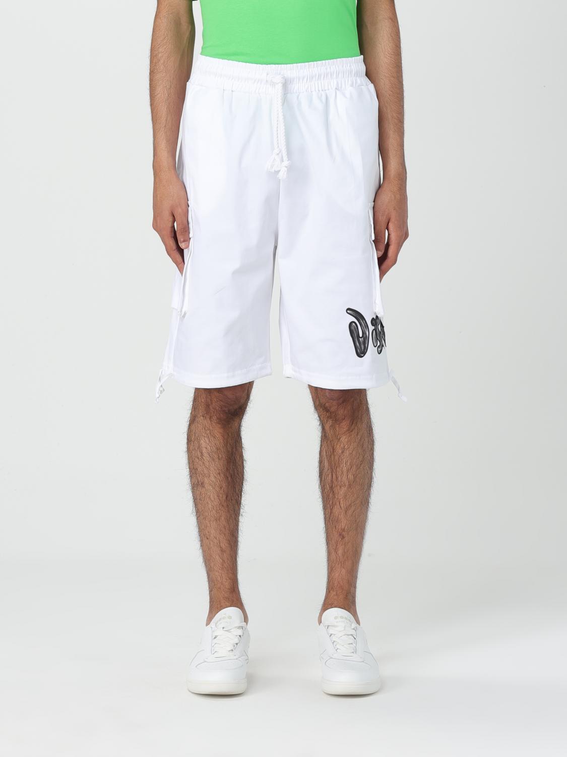 DISCLAIMER: Pants men - White | Disclaimer short 54250 online at GIGLIO.COM