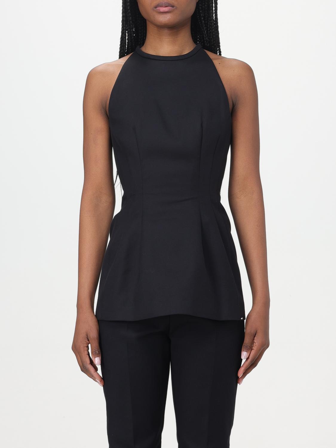 SPORTMAX: Top woman - Black | Sportmax top 2412161014600 online at ...