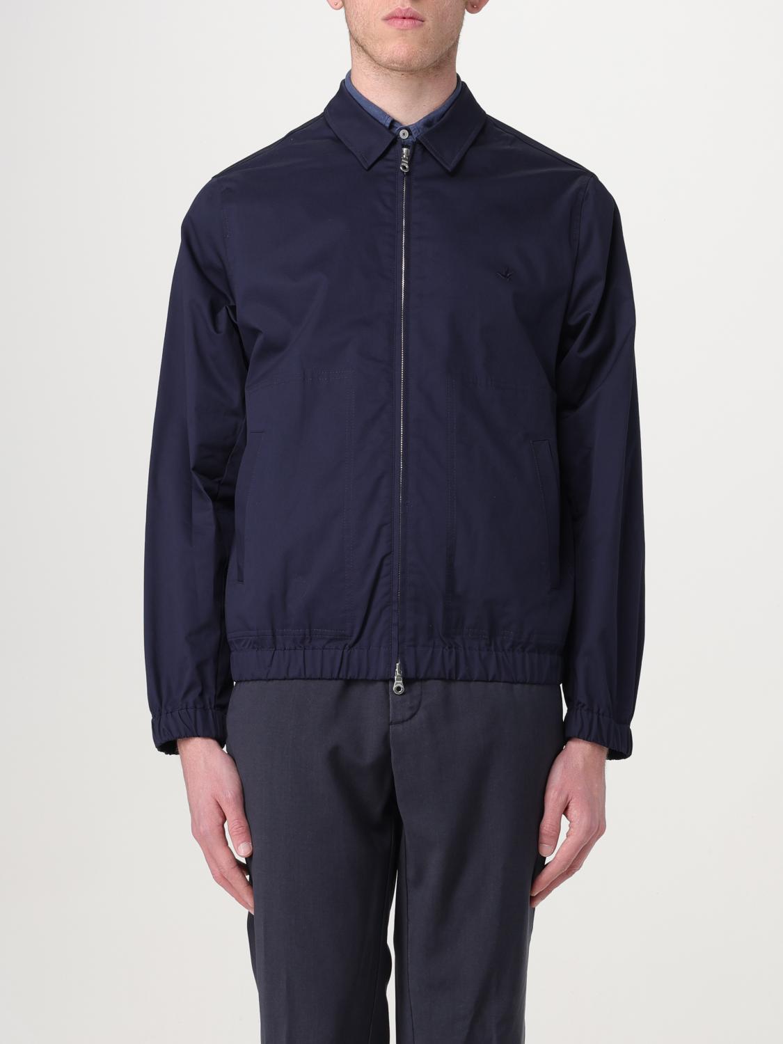 BROOKSFIELD: Jacket men - Blue | Brooksfield jacket 207AA077 online at ...