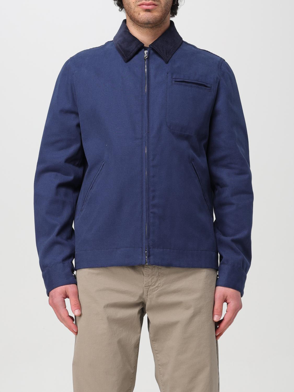 BROOKSFIELD: Jacket men - Blue | Brooksfield jacket 207AA082 online at ...