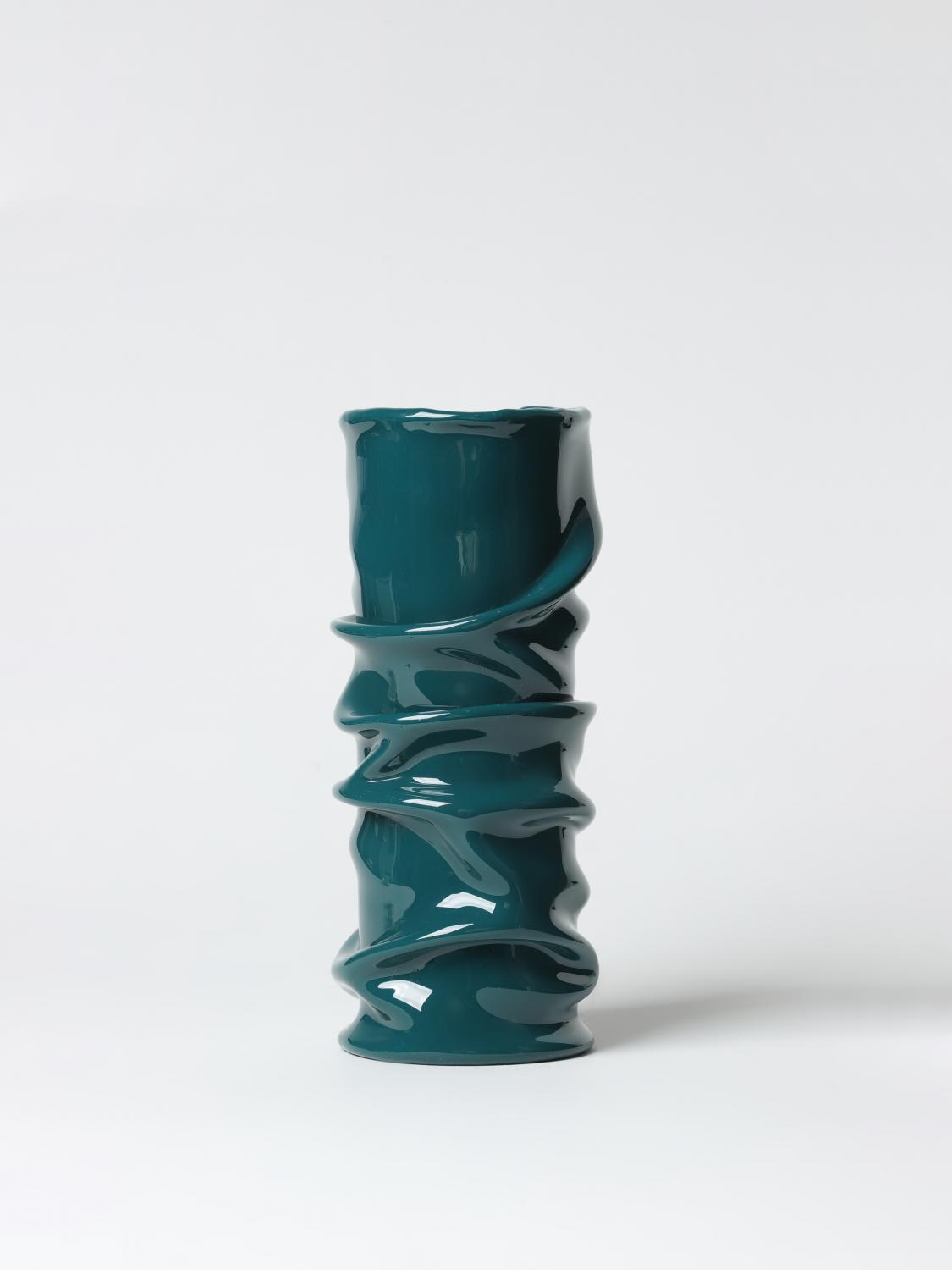 STUDIO X: Venere S resin vase - Petroleum Blue | Studio X vases VENERE ...