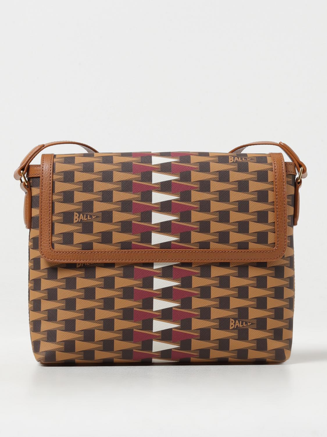 BALLY: Bags men - Beige | Bally shoulder bag MAC02GTP061 online at ...