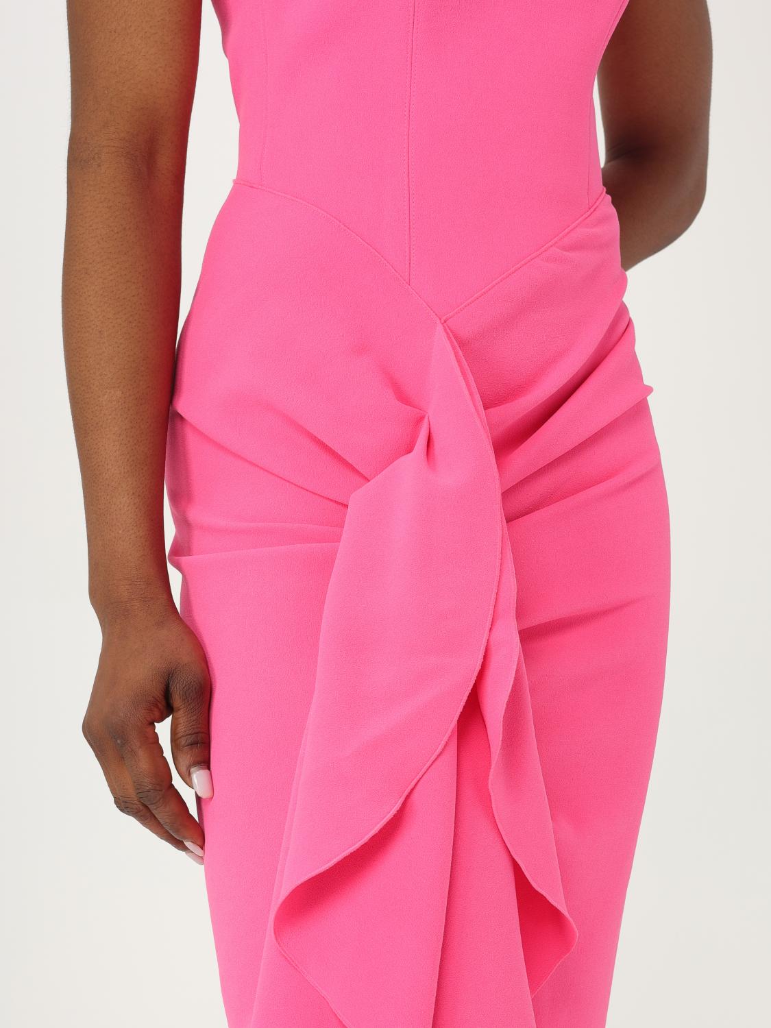 Solace London Dress woman - Fuchsia | OS30038A | GIGLIO.COM