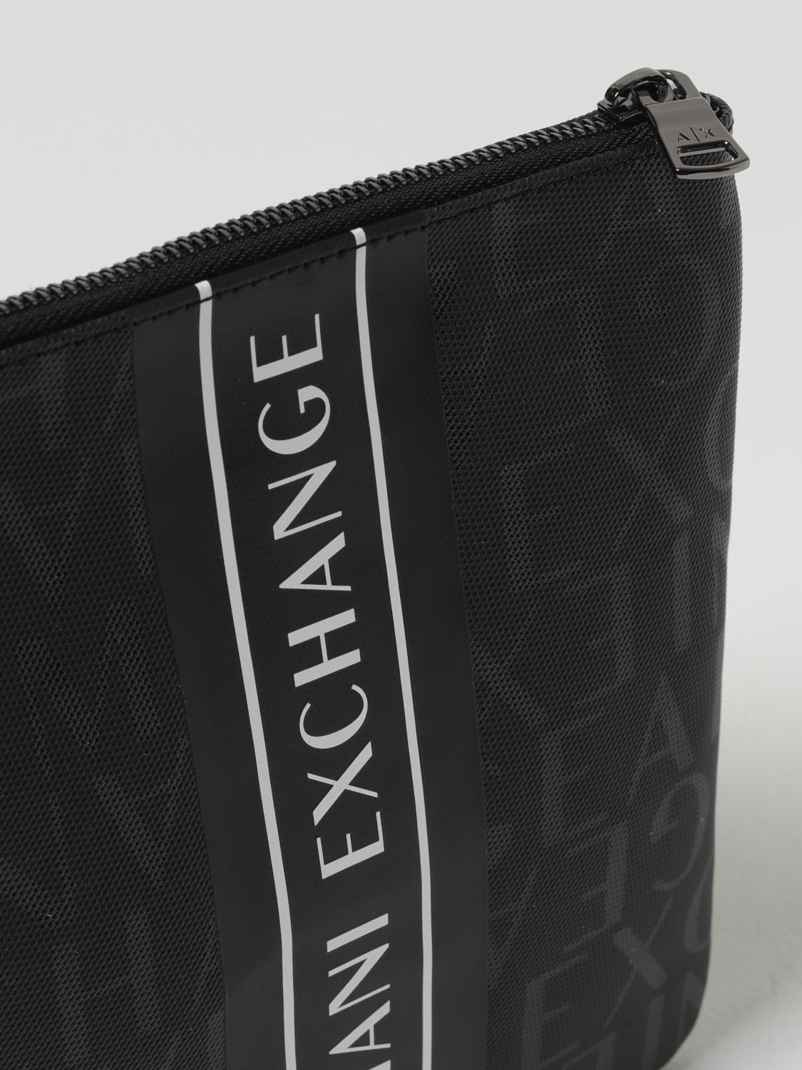 ARMANI EXCHANGE: Bags men - Black | Armani Exchange shoulder bag ...