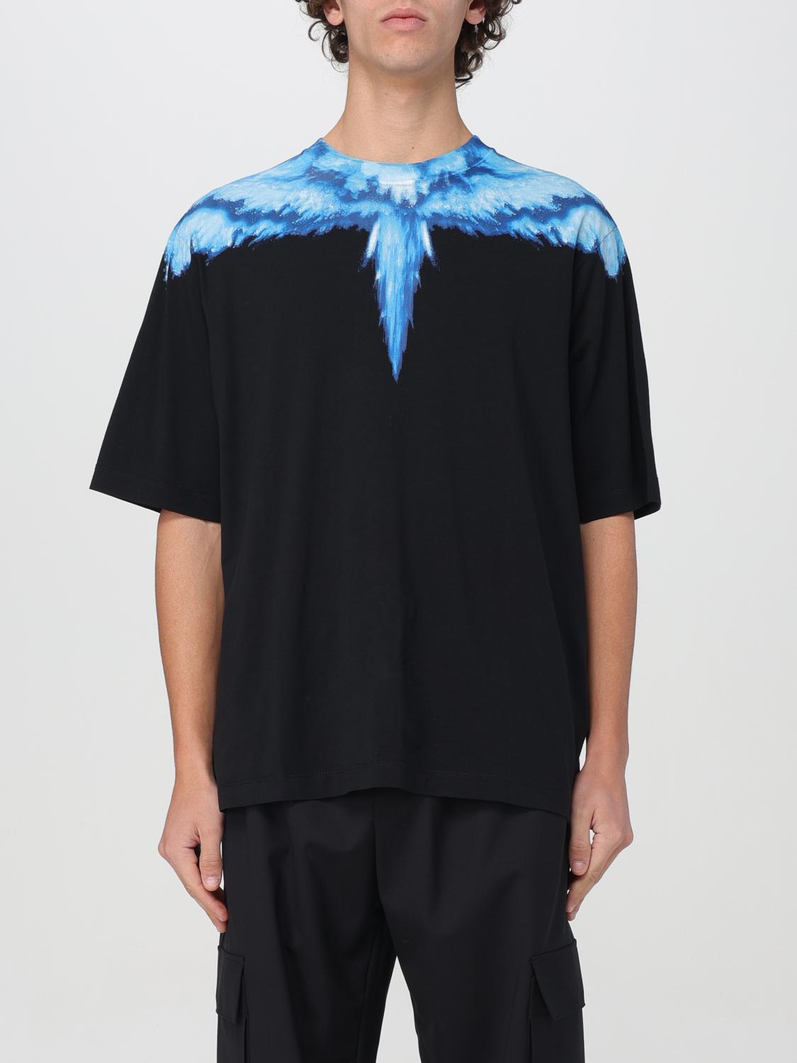 MARCELO BURLON: T-shirt men County Of Milan - Black | Marcelo Burlon t ...