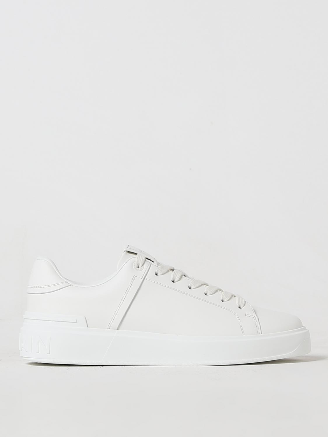 BALMAIN: Baskets homme - Blanc | Baskets Balmain CM1VI288LVTR en ligne ...