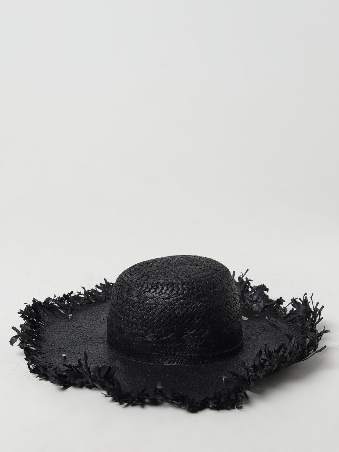 MARNI: Hat woman - Black | Marni hat CLMC0056S1UAV001 online at GIGLIO.COM