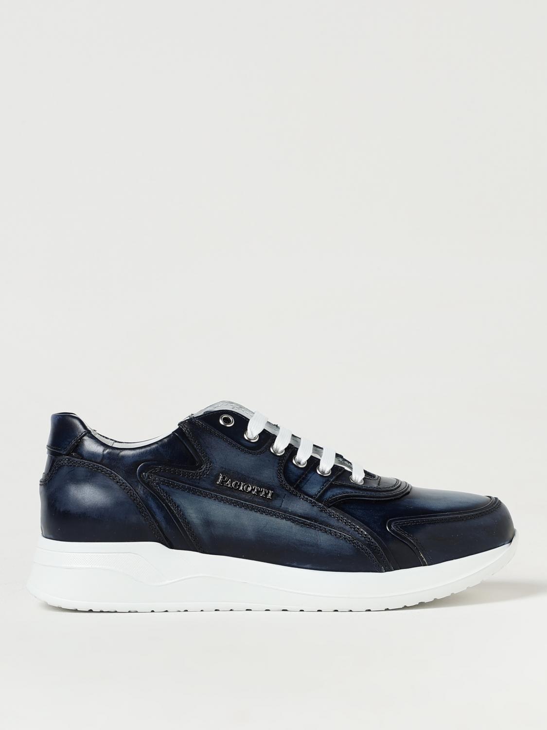 PACIOTTI: Sneakers men - Blue | Paciotti sneakers PGU65900VL online at ...