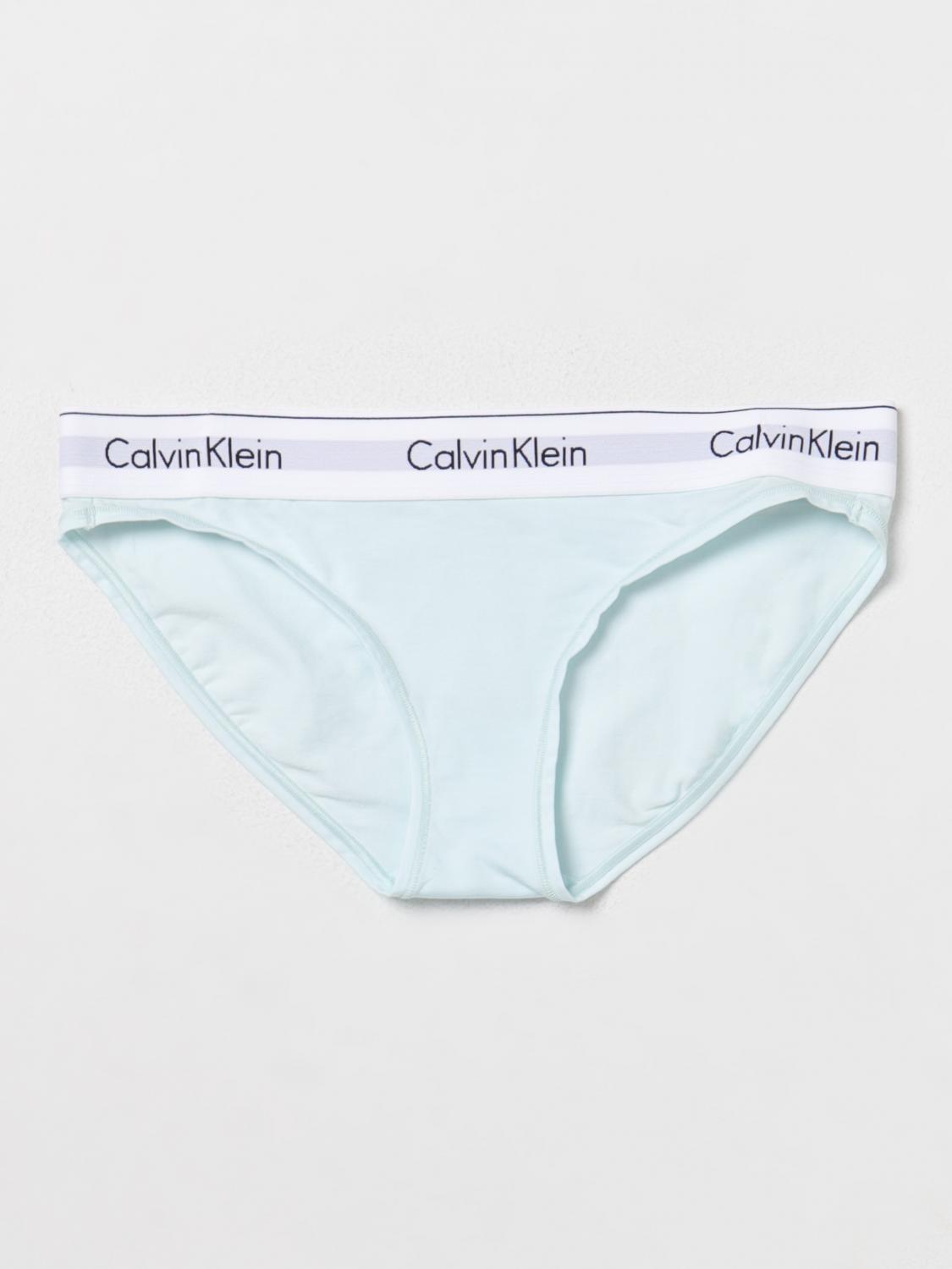 CALVIN KLEIN UNDERWEAR: Lingerie woman Ck Underwear - Gnawed Blue ...